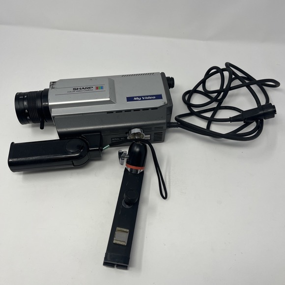 Sharp | Cameras, Photo & Video | Vintage Sharp Qc52 Color Video Camera ...